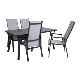 Garden furniture set CASPER table and 4 chairs